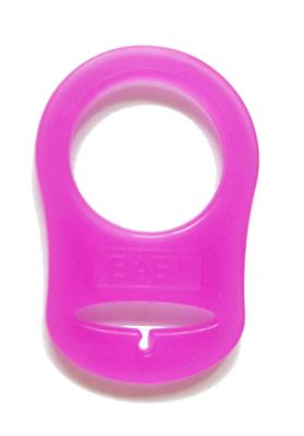 Suttekaede MAM Adapter i rosa silikon för napphållare | kaias.se
